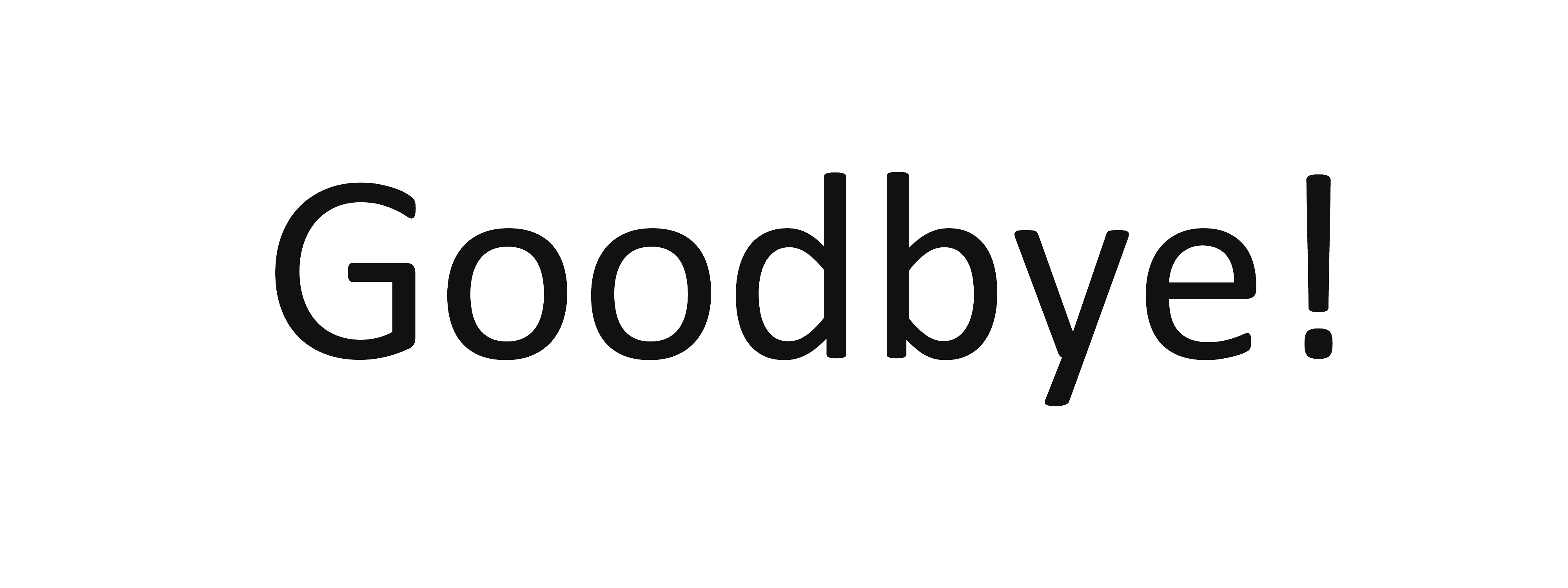 Goodbye Images PNG Transparent Background 4000x1500px - Filesize ...
