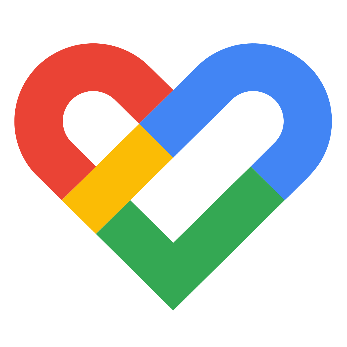 Google Fit Logo Images Free Download, Hearted PNG Transparent ...
