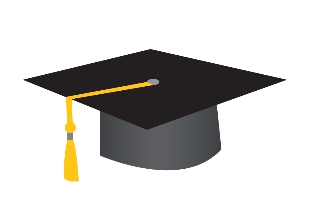 Grey Graduation Cap Images PNG Transparent Background 1008x690px ...
