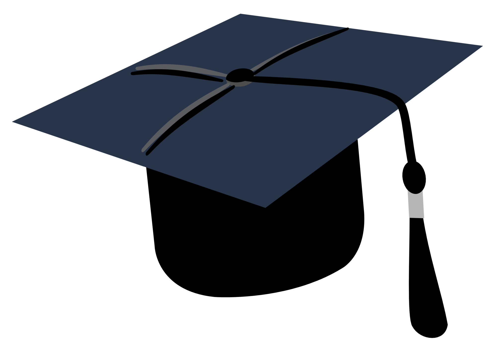 Navy Blue Graduation Cap Clipart PNG Transparent Background 1984x1382px ...