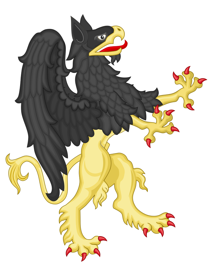 Griffin Clipart File PNG Transparent Background 734x927px - Filesize ...