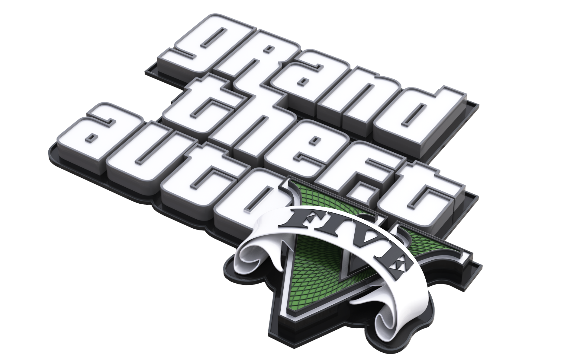 Grand Theft Auto Logo PNG Transparent Background 1920x1200px - Filesize ...