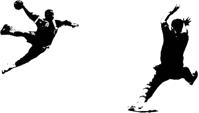 Handball Clipart Vector PNG Transparent Background 400x227px - Filesize ...