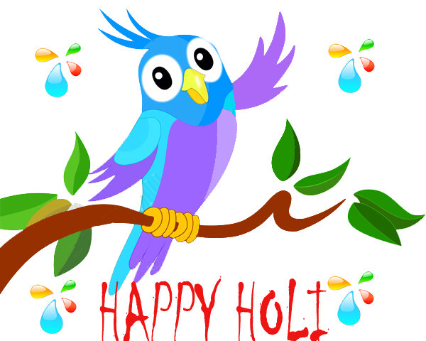 Happy Holi Animated Greeting Cards PNG Transparent Background 600x480px ...
