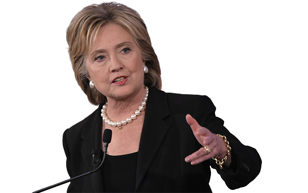 Hillary Clinton Black Jacket Icon PNG Transparent Background 600x375px ...