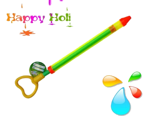 Holi Pichkari Water Gun Image PNG Transparent Background 500x400px ...
