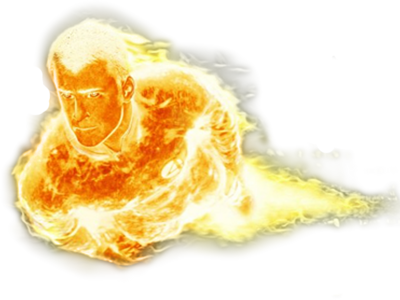 Human Torch Vectory PNG Transparent Background 400x300px - Filesize ...