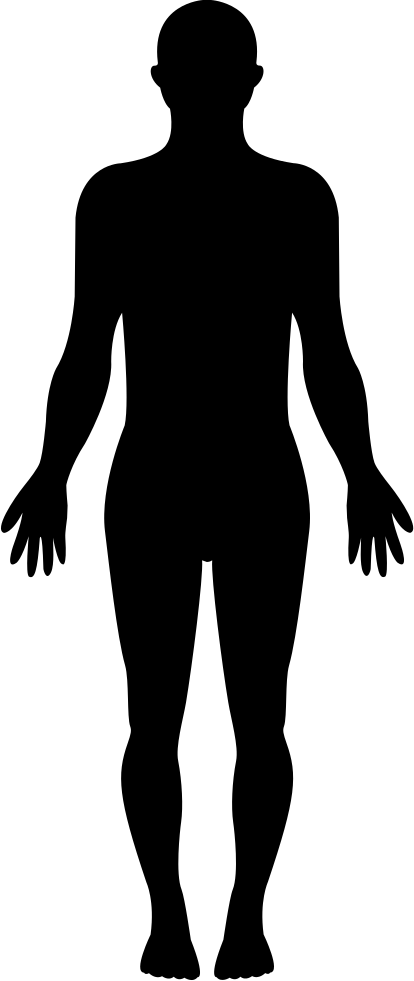 Human Body Png Black And White