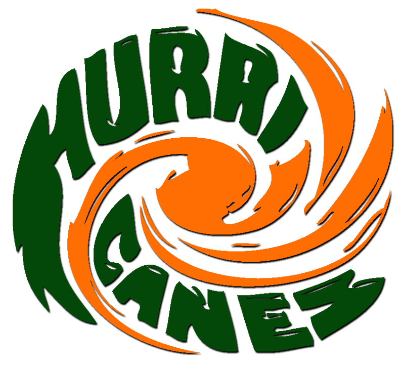 Hurricanes Football Logo PNG Transparent Background 797x721px ...