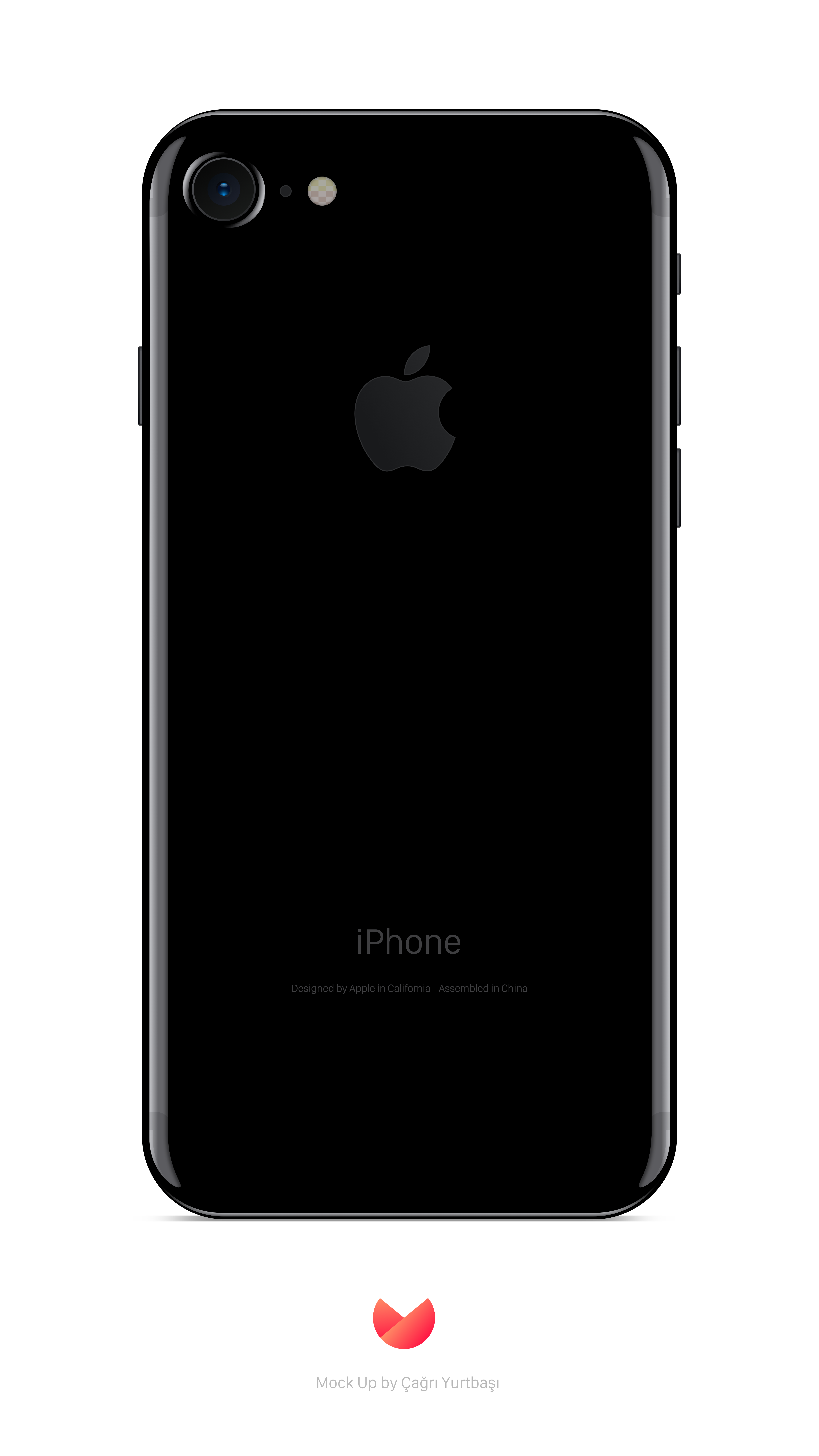 Black Iphone Back View PNG Transparent Background 4500x8000px ...