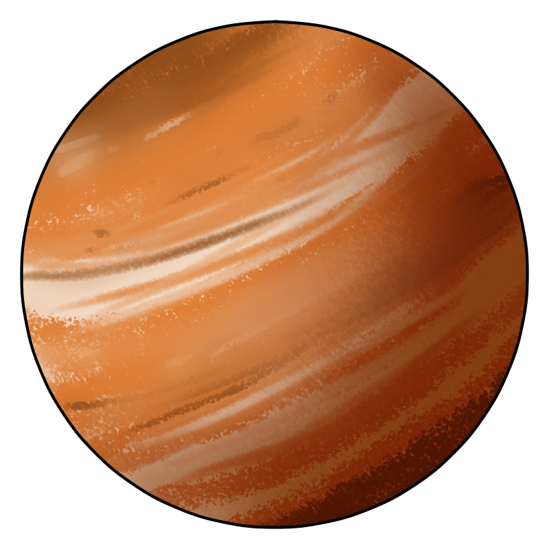 Jupiter High Quality PNG Transparent Background 800x800px - Filesize ...
