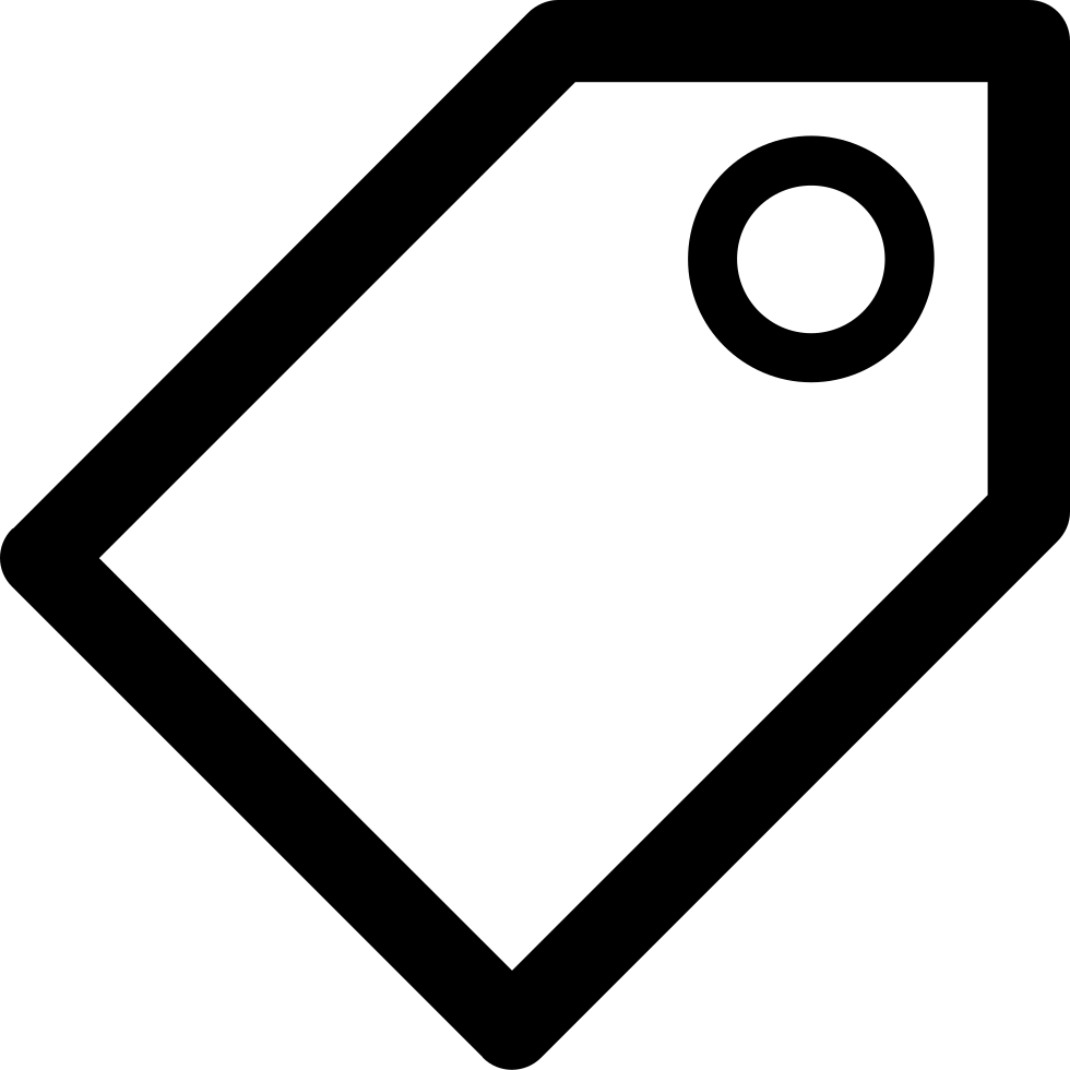 Black Product Label Icon PNG Transparent Background 980x980px ...