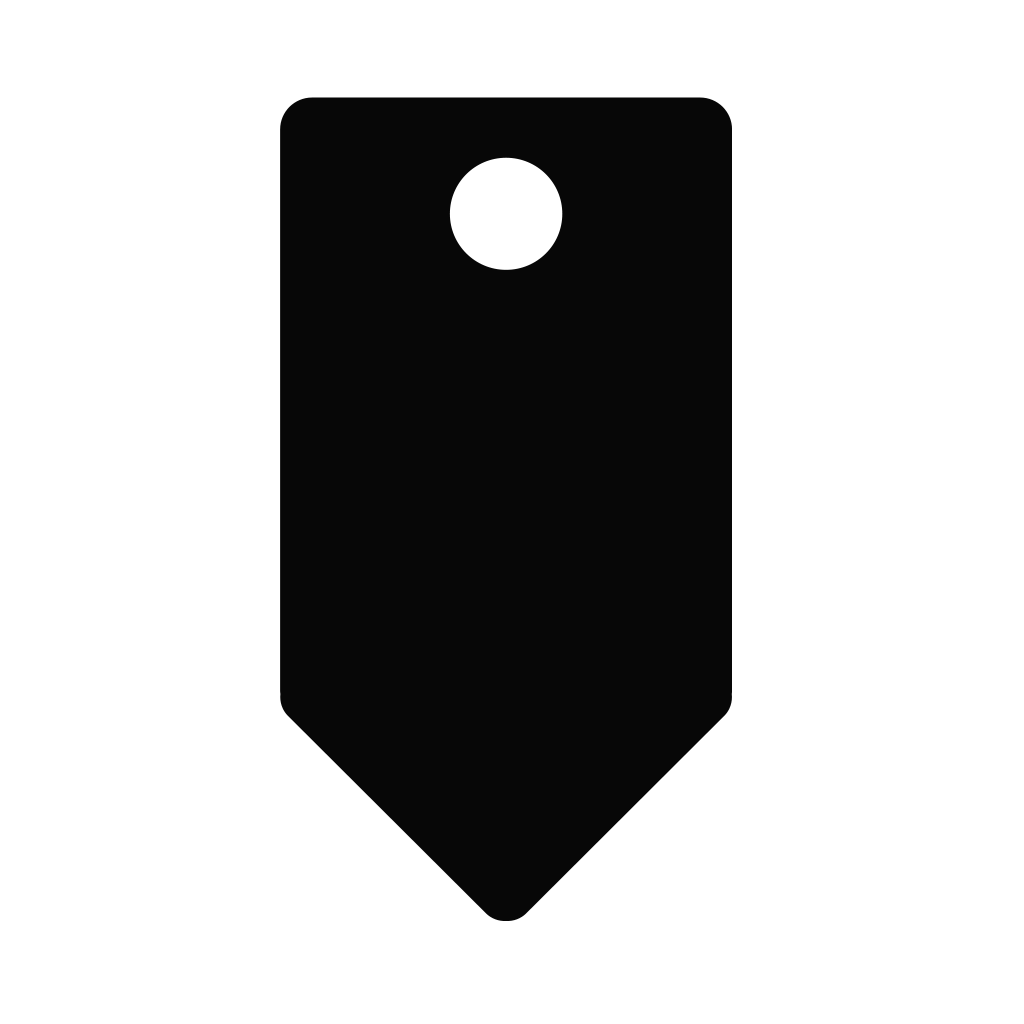 Shopping Black Label Icon PNG Transparent Background 1024x1024px ...