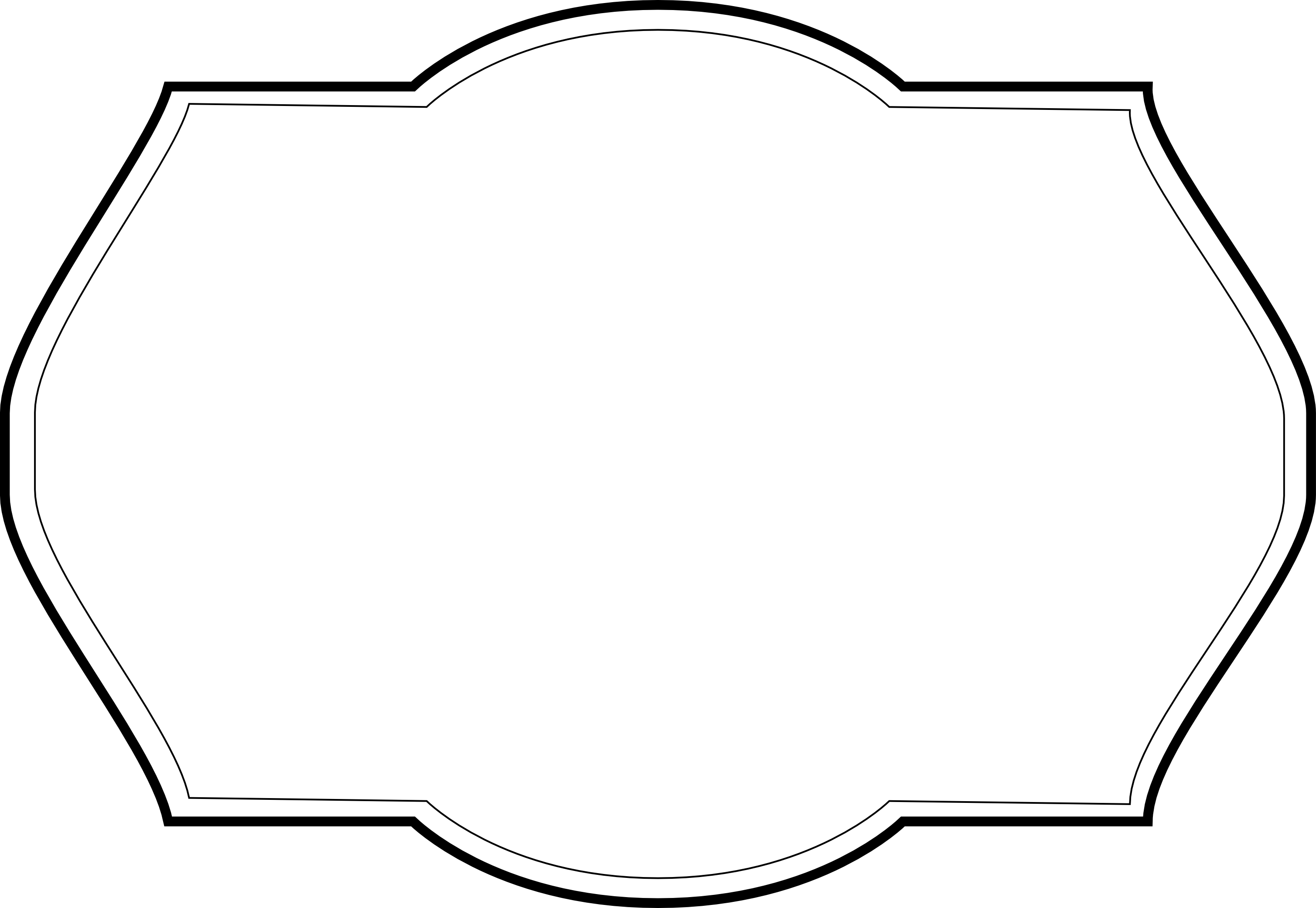 Black Frame White Vintage Labels Vector PNG Transparent Background ...