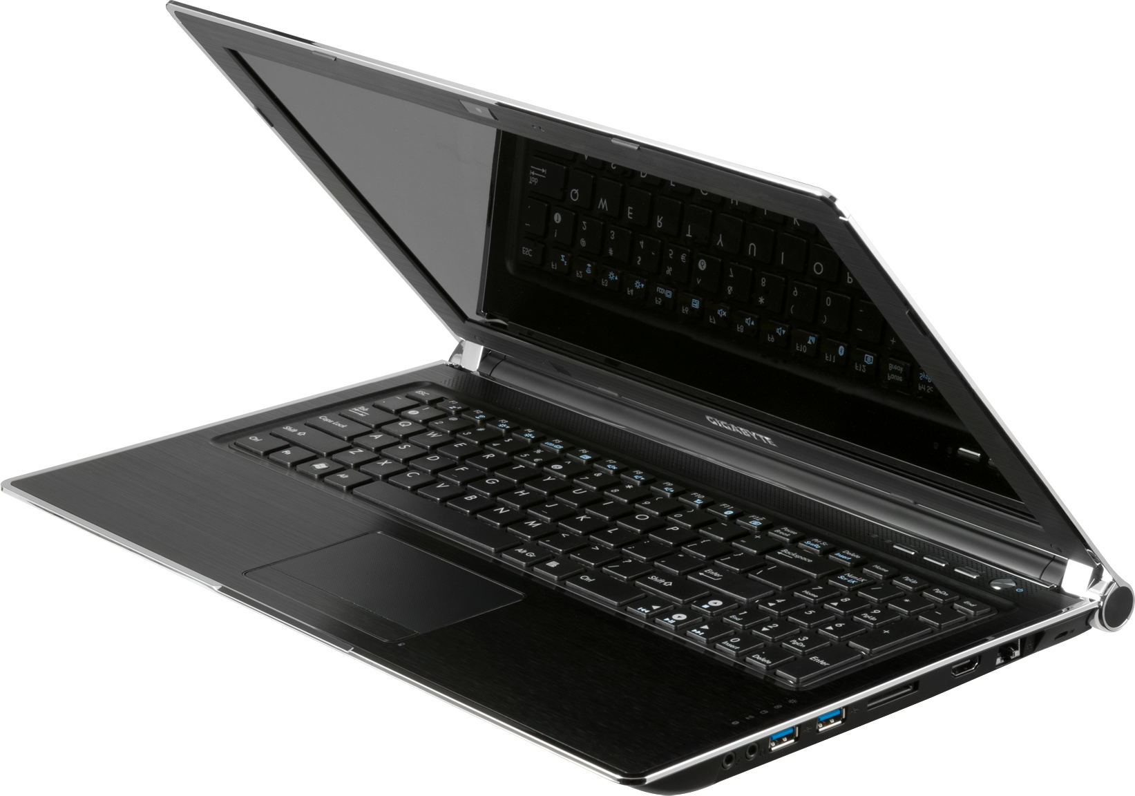 Black Laptop Free With Head Tilted PNG Transparent Background ...