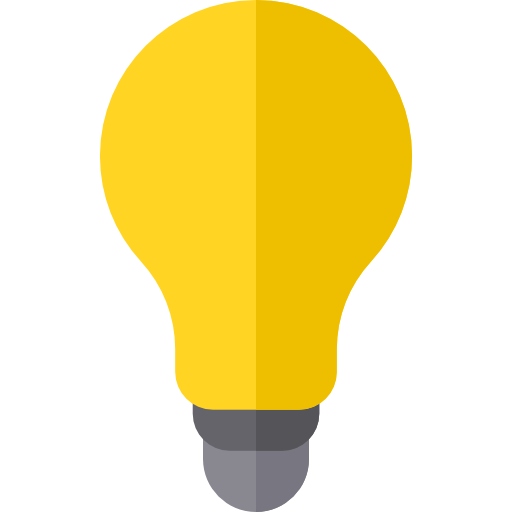 Light Bulb Simple 14 PNG Transparent Background 512x512px - Filesize ...