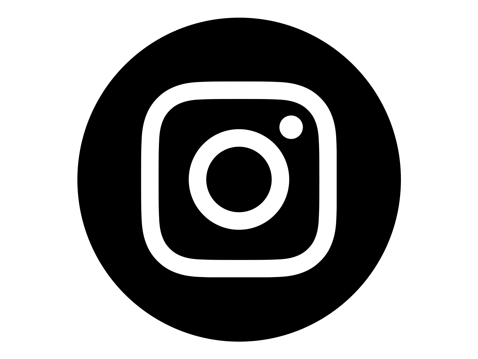 Logo Instagram Black PNG Transparent Background 1600x1200px - Filesize ...