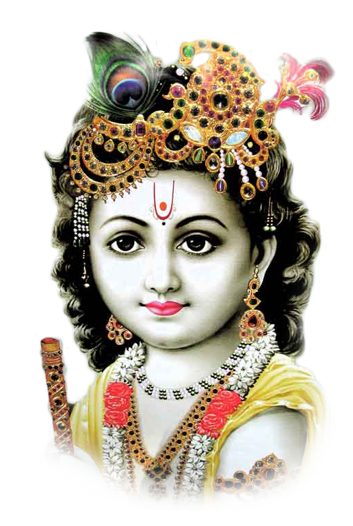 Lord Krishna Cut Out PNG Transparent Background 516x768px - Filesize ...