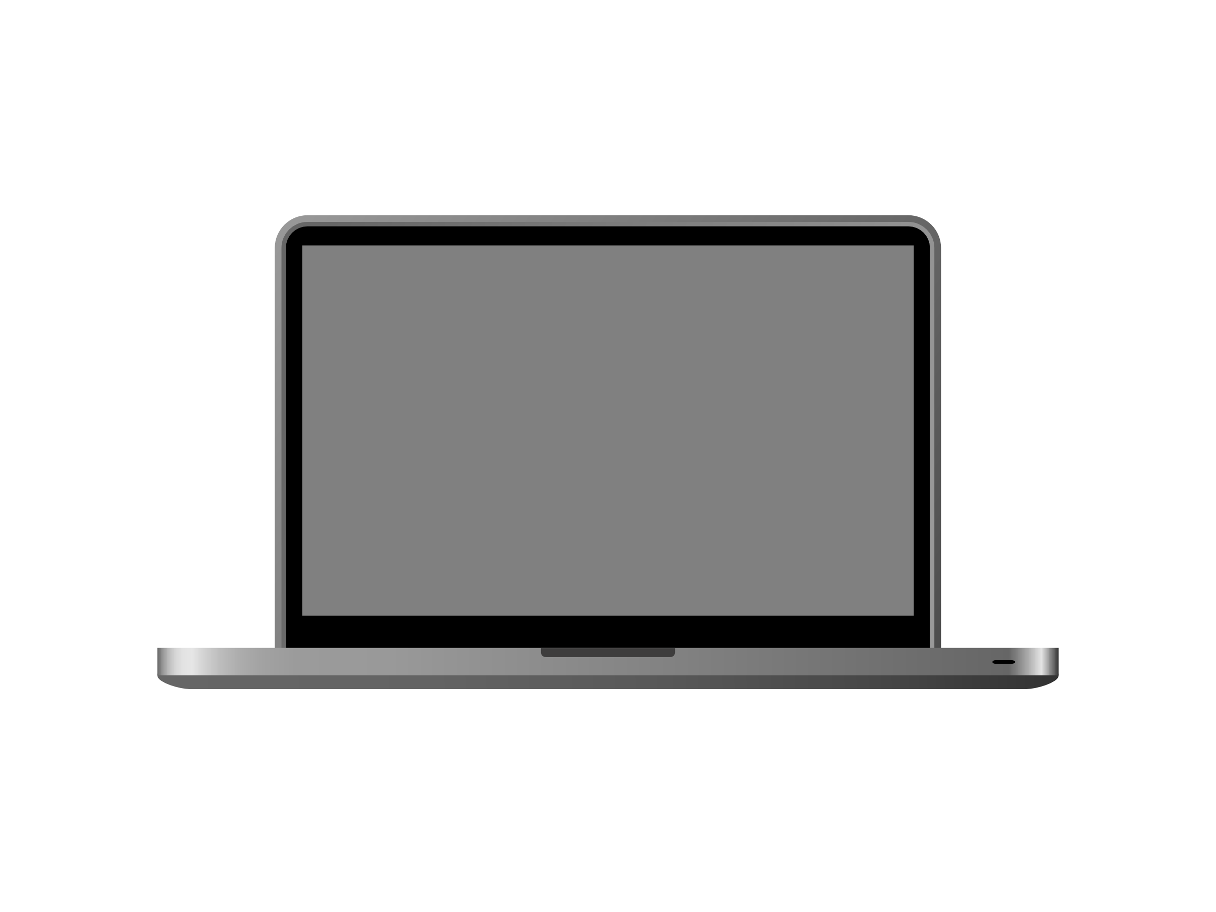 Macbook Cut Out PNG Transparent Background 2400x1800px - Filesize ...