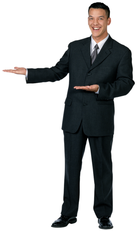 With Suit Guiding Man Photos Hd Free PNG Transparent Background ...