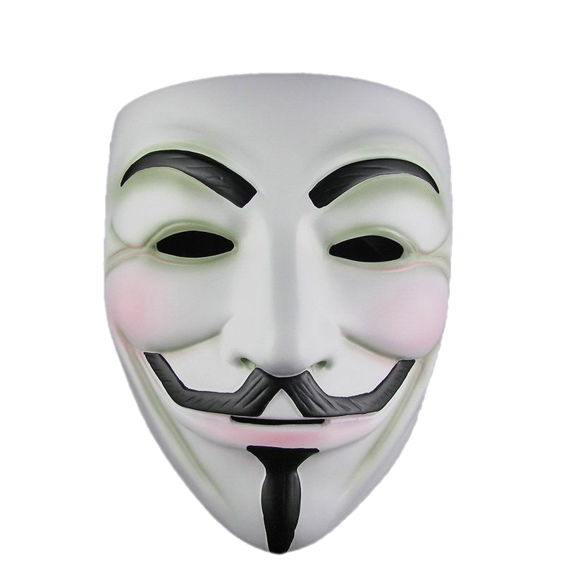 Anonymous Mask PNG Transparent Background 800x800px - Filesize ...