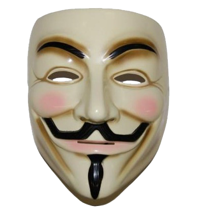 Anonymous Smiling Mask Images PNG Transparent Background 407x410px ...