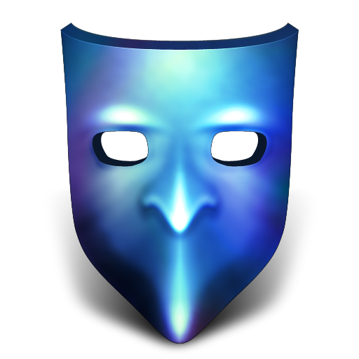 Blue Mask Icon PNG Transparent Background 512x512px - Filesize ...