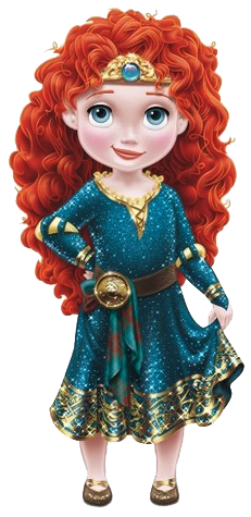 Baby Merida Clipart PNG Transparent Background 231x475px - Filesize ...
