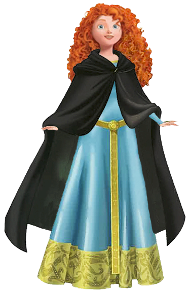 Elegant Merida Clipart PNG Transparent Background 379x578px - Filesize ...