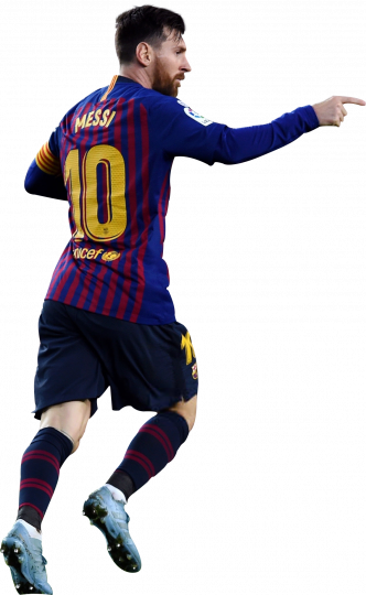 Rear View Messi Hd Dowload, Football Player PNG Transparent Background ...