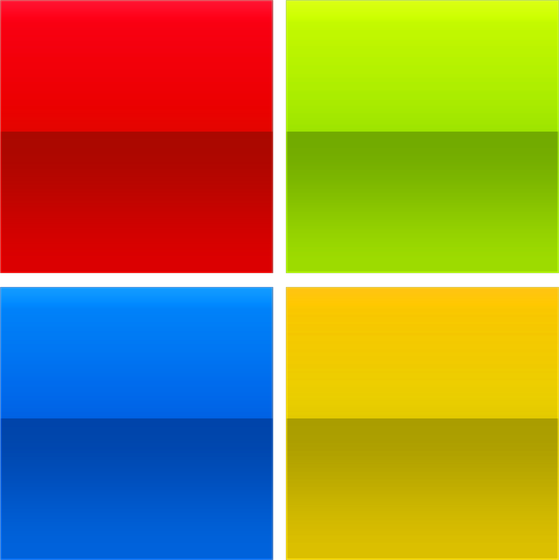Microsoft Windows Square Logo Free PNG Transparent Background ...