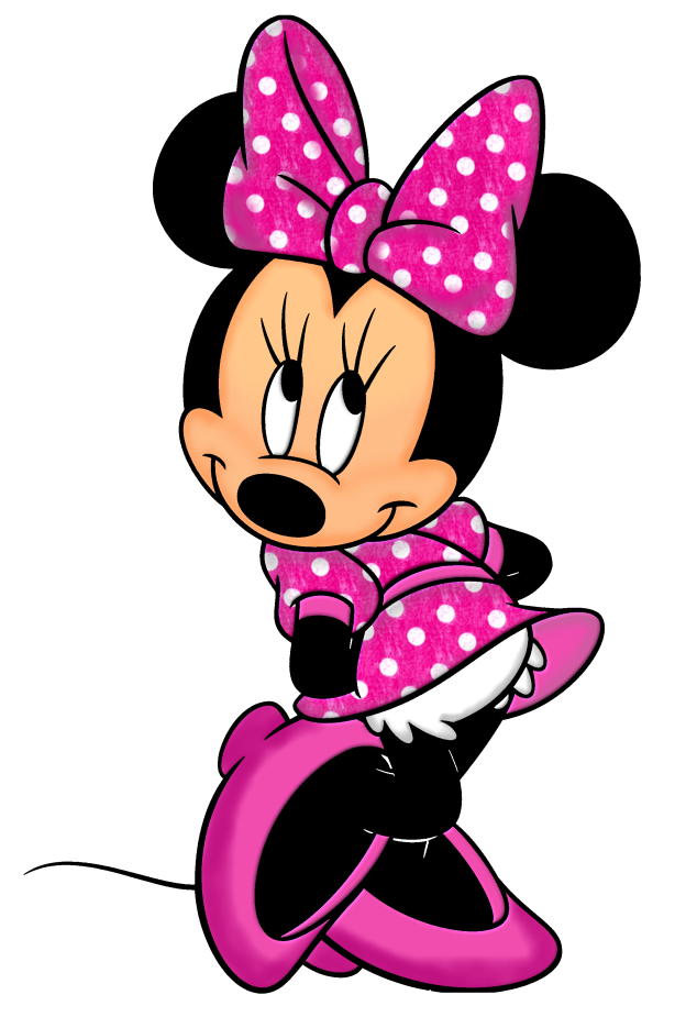 Minnie Mouse Fucsia PNG Transparent Background 634x925px - Filesize ...