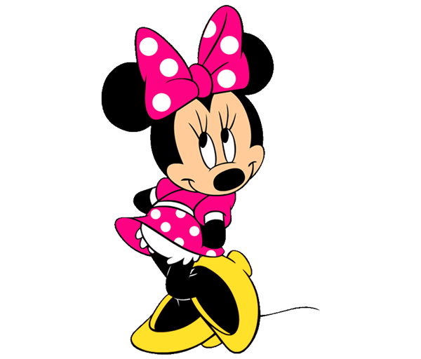 Pink Minnie Mouse Images Clipart PNG Transparent Background 600x512px ...