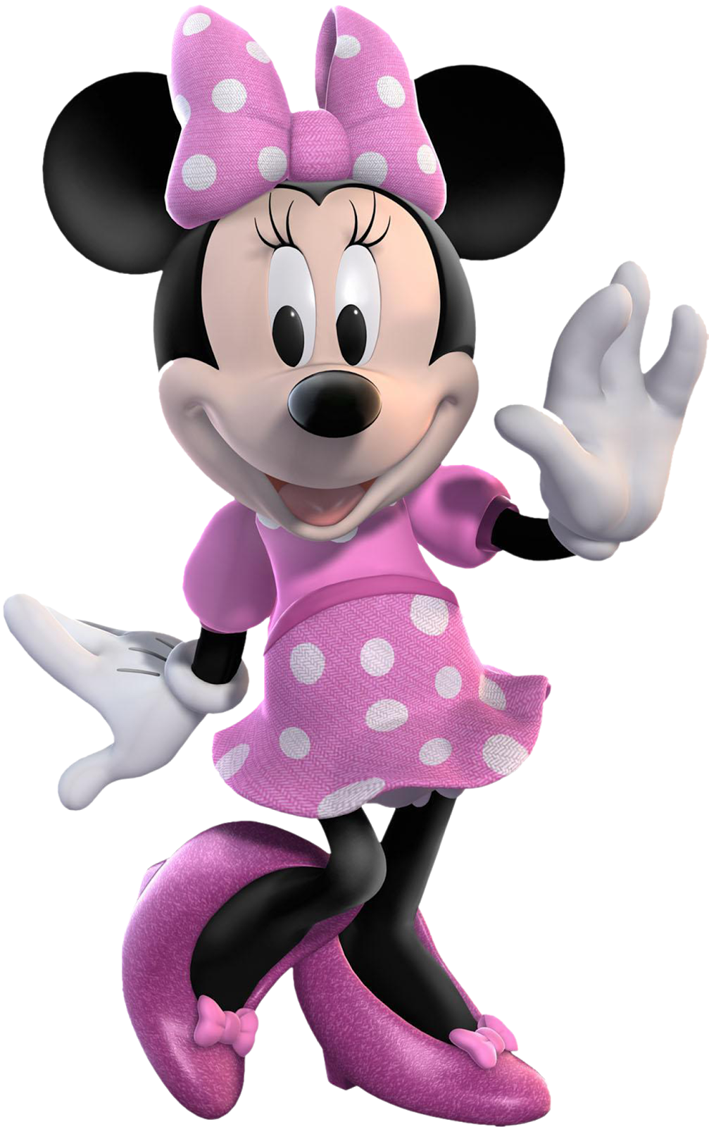 Purple Minnie Mouse PNG Transparent Background 1007x1600px - Filesize ...