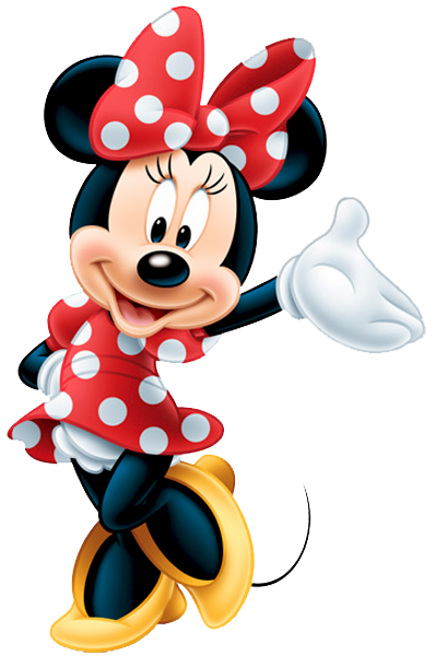 Red Disney Princess Minnie Mouse PNG Transparent Background 399x600px ...