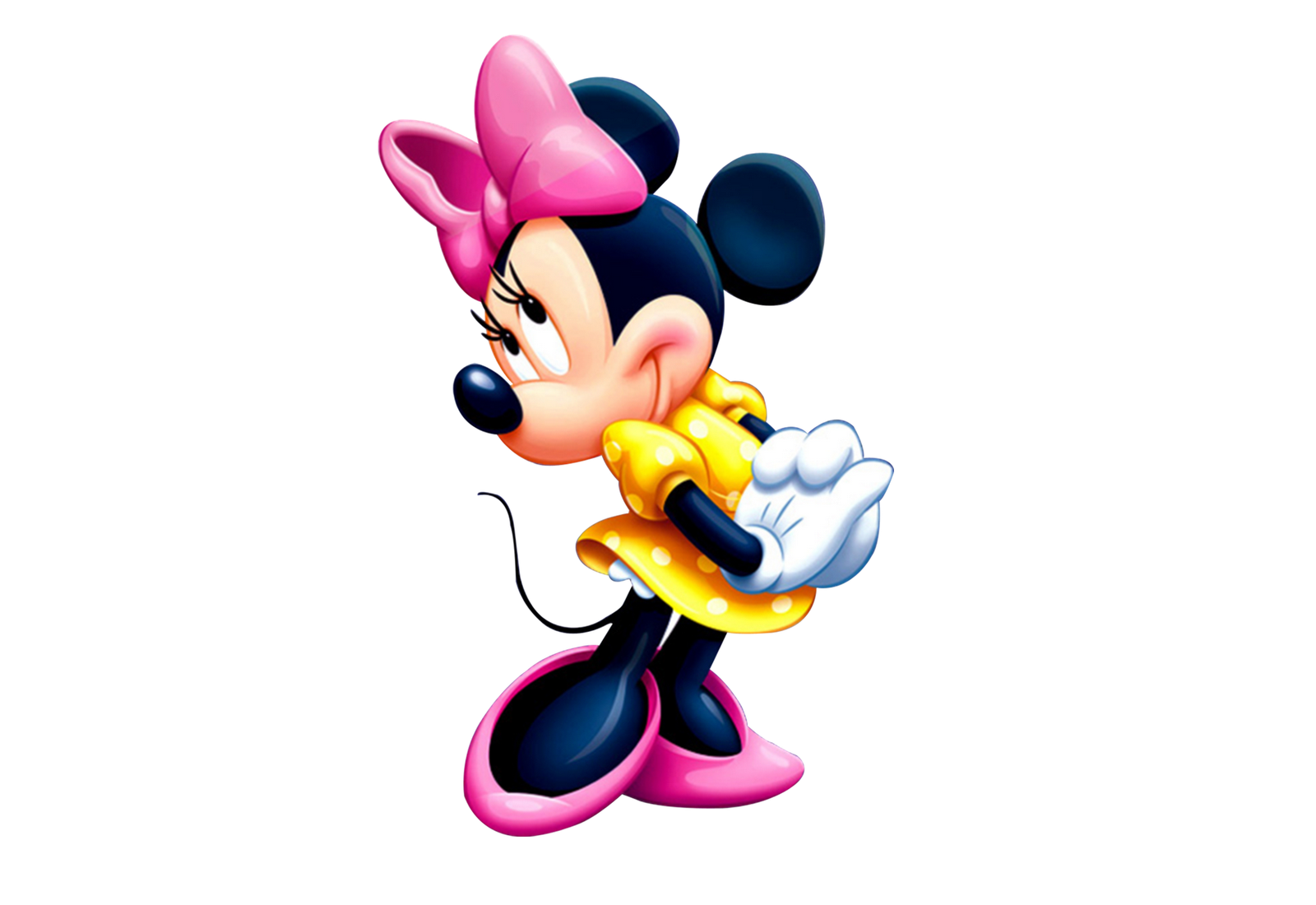 Yellow Dress Minnie Mouse Images PNG Transparent Background 1600x1100px ...