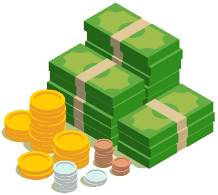 Illustration Of Banknote Money Clipart Hd And Gold Coins PNG ...