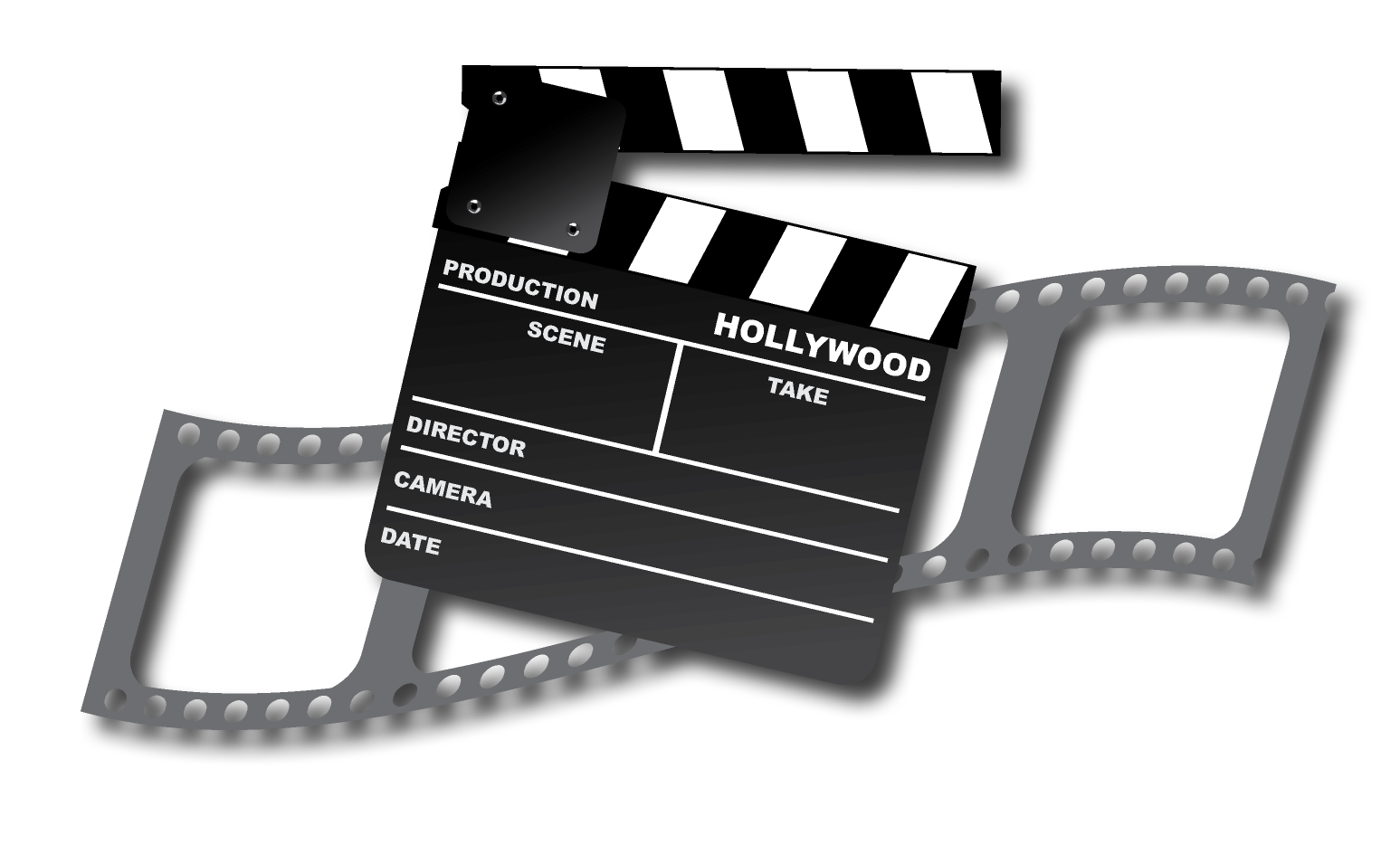 Hollywood Movie Strip PNG Transparent Background 1547x955px - Filesize ...