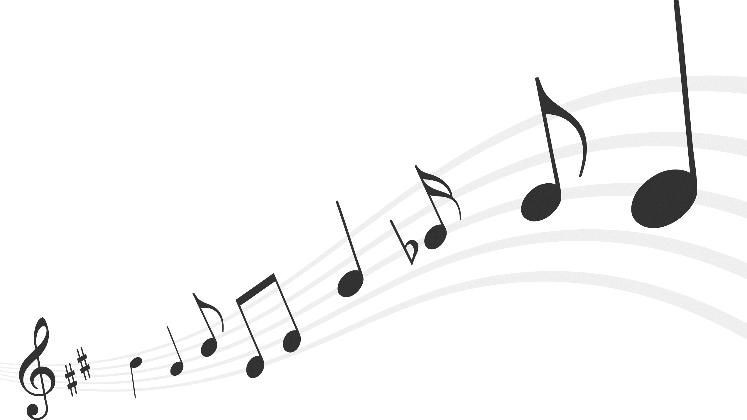 Dark New Music Notes PNG Transparent Background 2546x1432px - Filesize ...