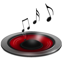 Music Diffused Red Icons PNG Transparent Background 256x256px ...
