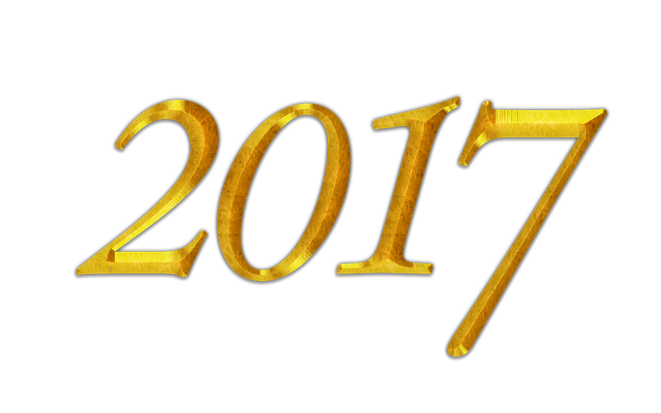 Gold New Year 2017 PNG Transparent Background 960x600px - Filesize ...
