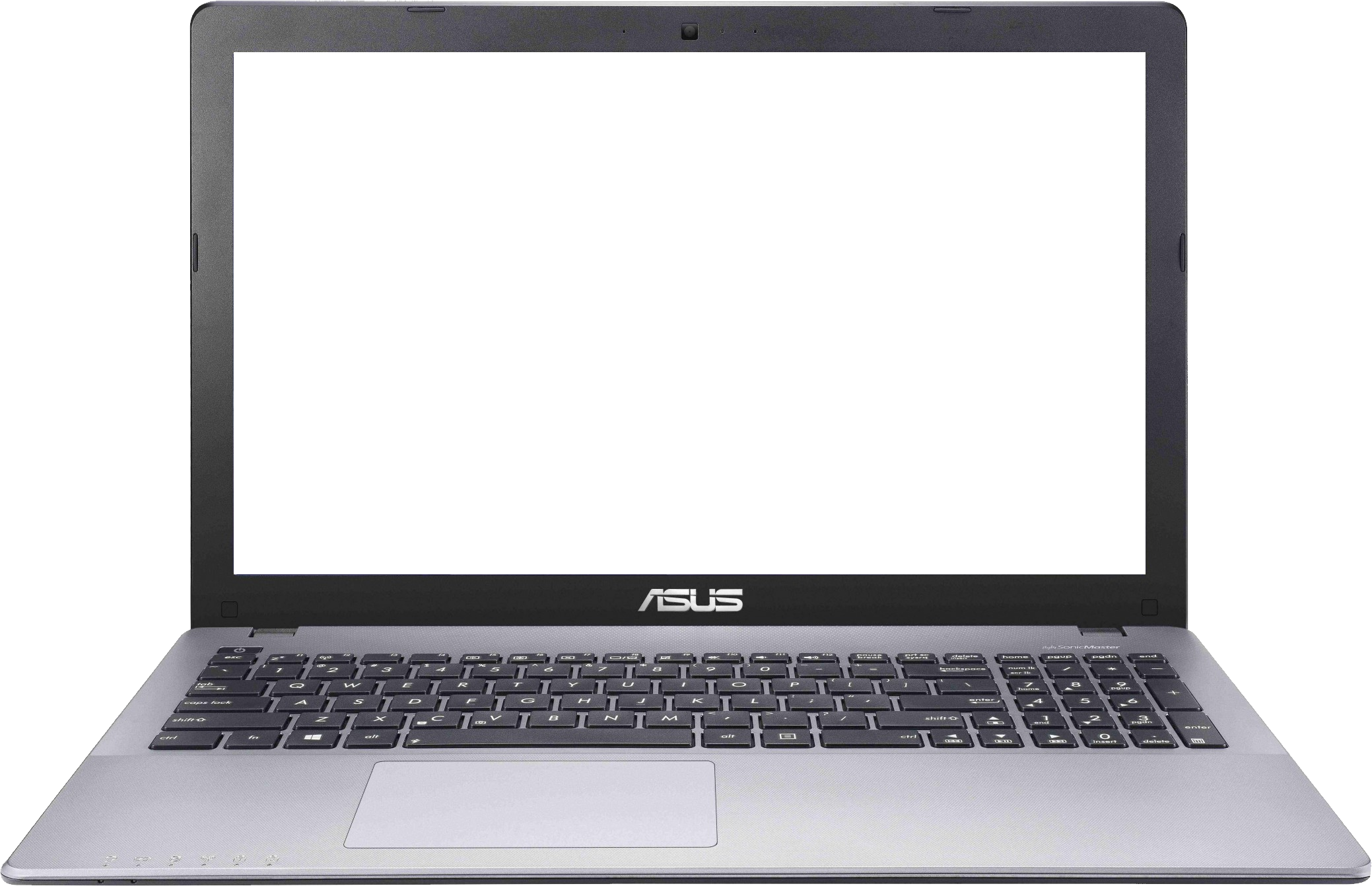 White Secreen Asus Gray Laptop PNG Transparent Background 2078x1342px ...