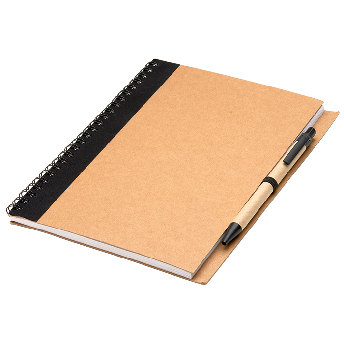 Wood Wire Notebook With Pen Png - 33681 - TransparentPNG