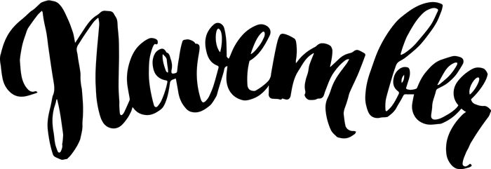 November PNG Vector Images with Transparent background - TransparentPNG