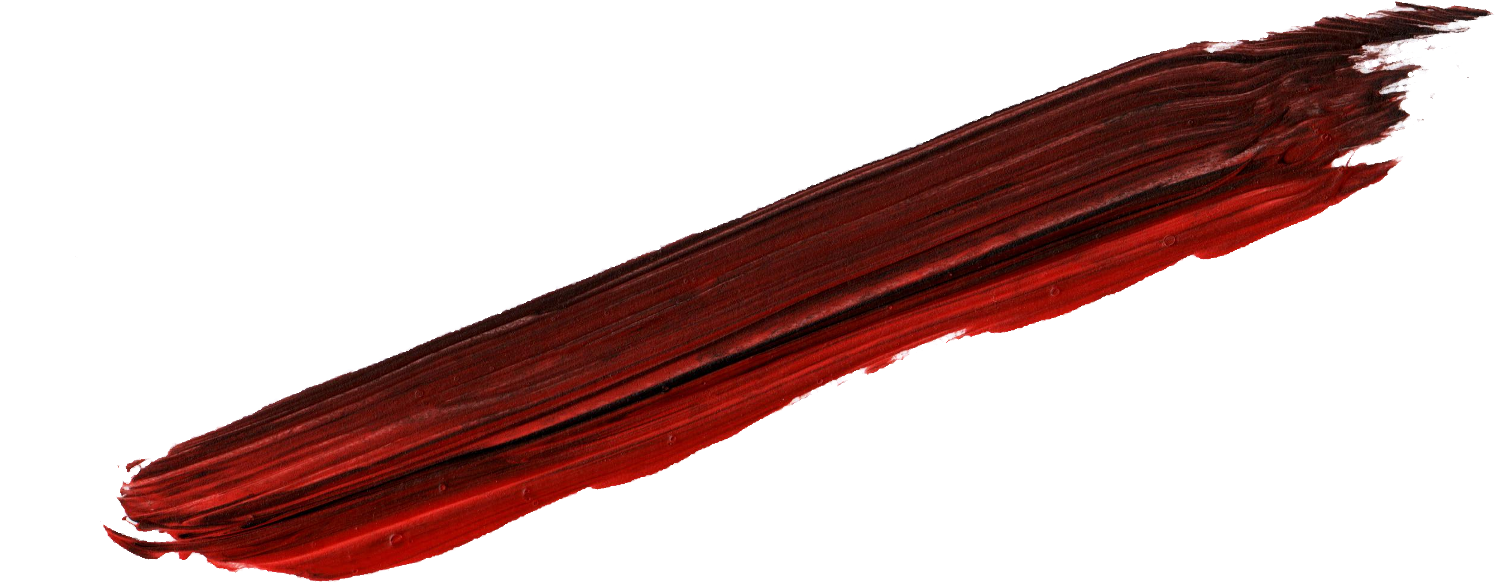 Red Colour Paint Brush Vector PNG Transparent Background 1495x583px ...