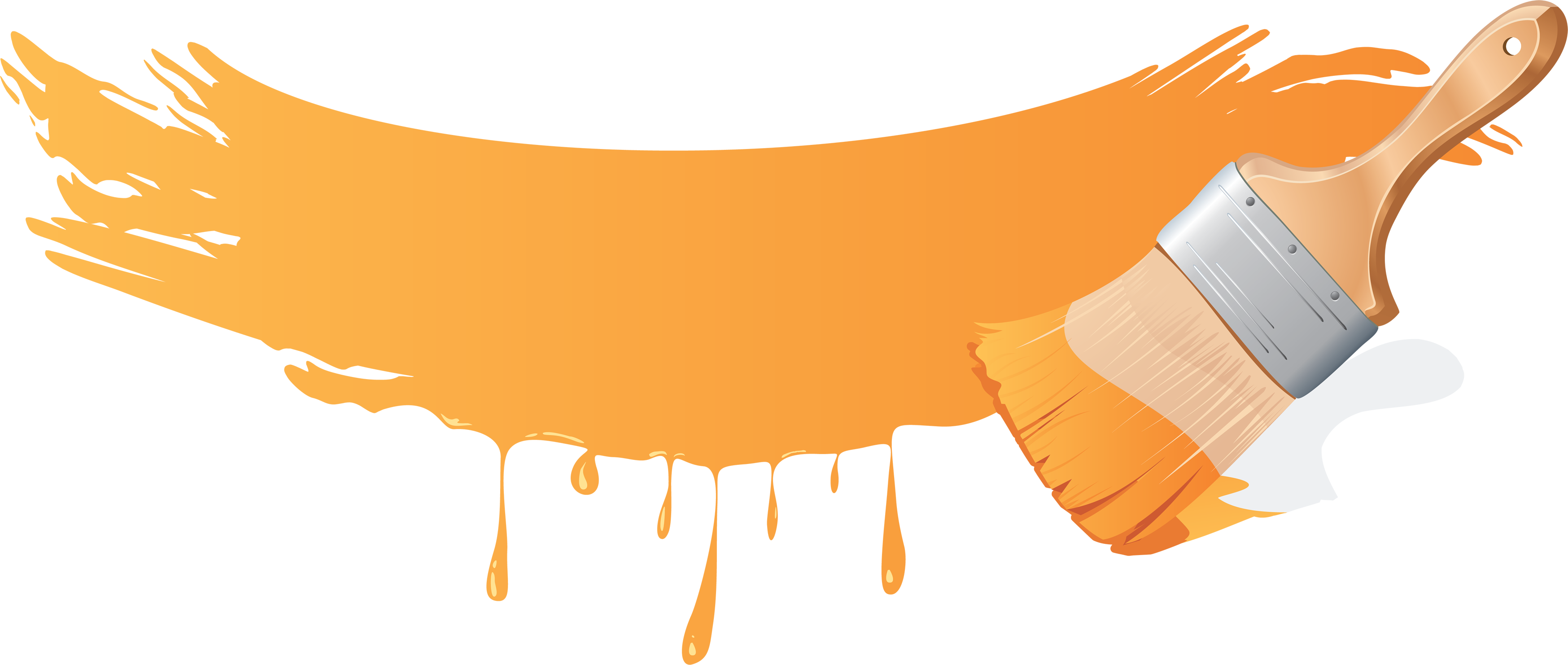 Paint Free Download PNG Transparent Background 3495x1482px - Filesize ...
