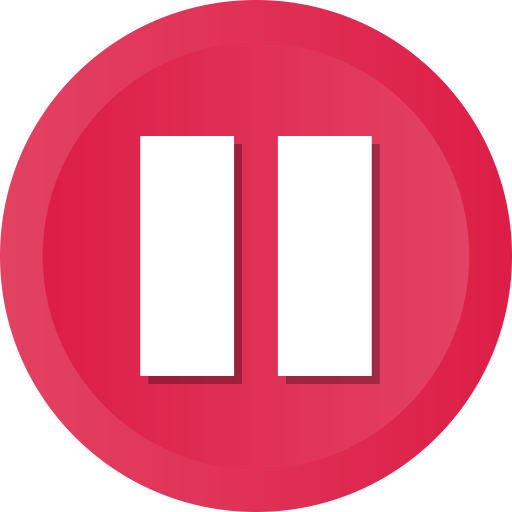 Pink Pause Button PNG Transparent Background 512x512px - Filesize ...