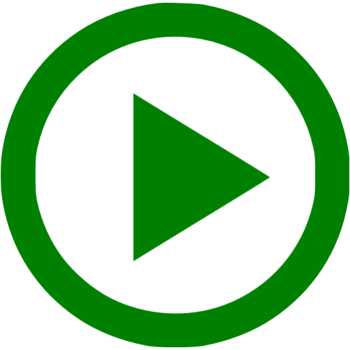 Green Play Icon Free Download PNG Transparent Background 512x512px ...