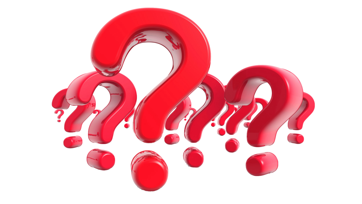 Red Filled Question Marks Free PNG Transparent Background 1200x678px ...
