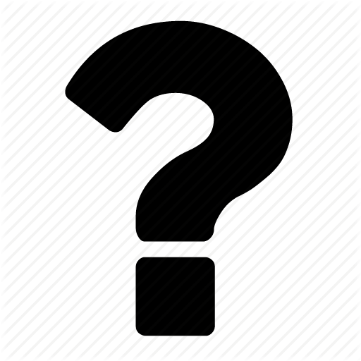 Bold Black Question Free PNG Transparent Background 512x512px ...
